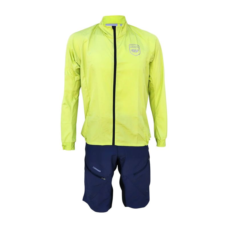 Wattwheels Windproof Jacket Fluro Green