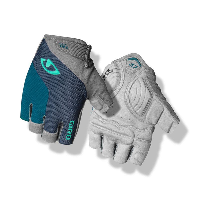 Giro Strada Massa Women's HF Gel Gloves Blue/Teal