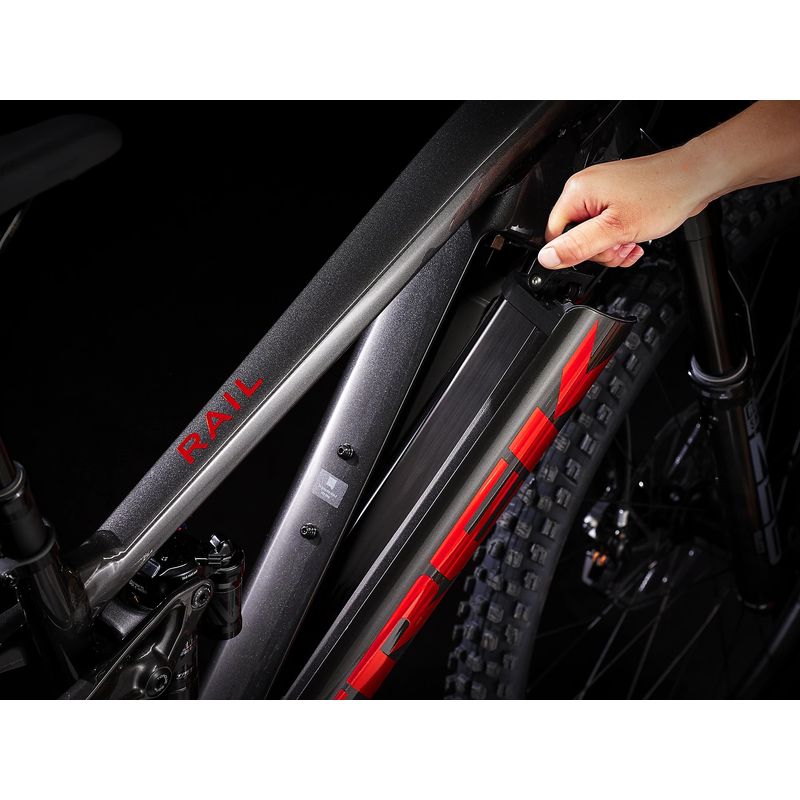 2023 Trek Rail 9 Gen 3 29" E-MTB Gloss Dnister Black