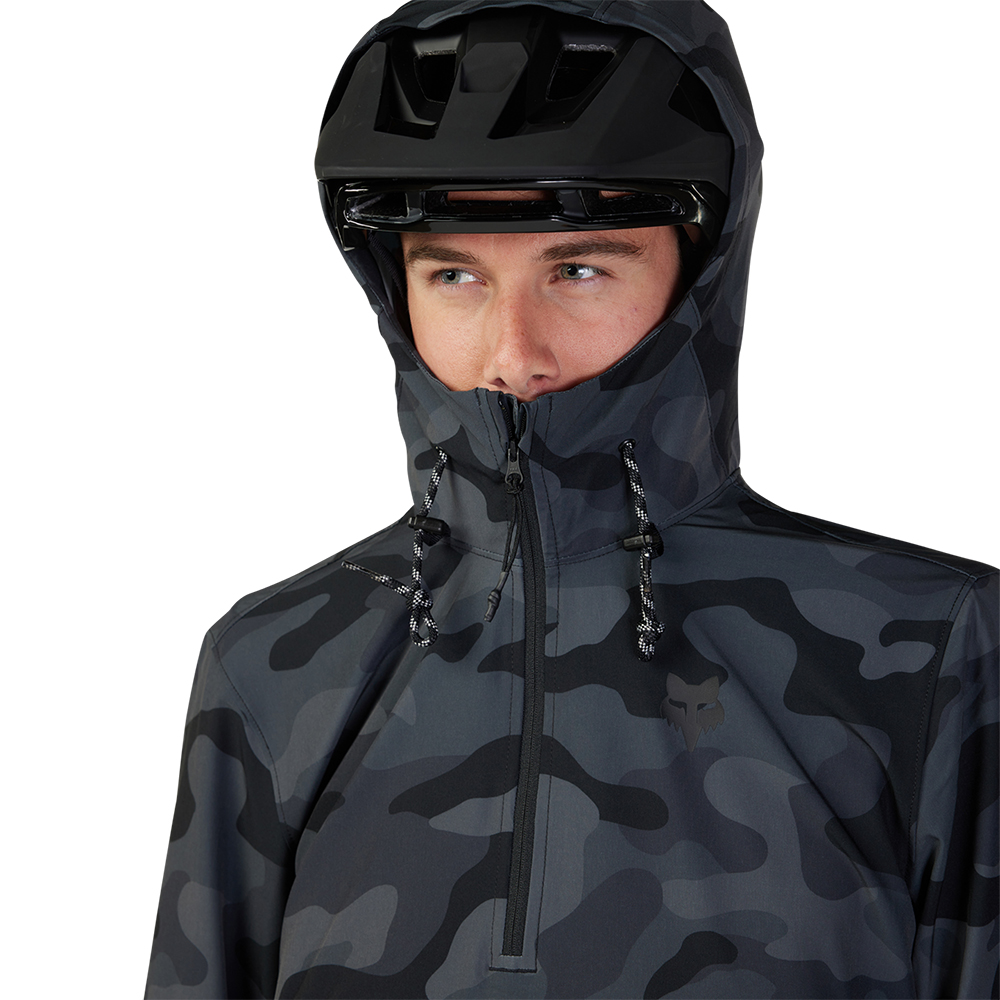 Fox Ranger Wind Pullover Black Camo
