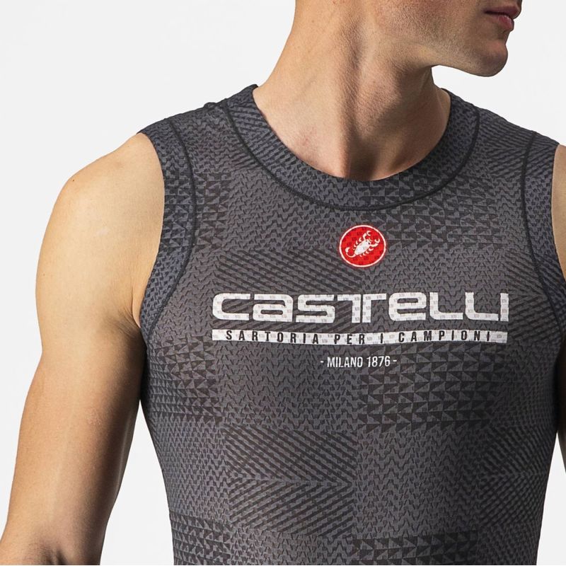 Castelli Pro Mesh Sleeveless Base Layer Black