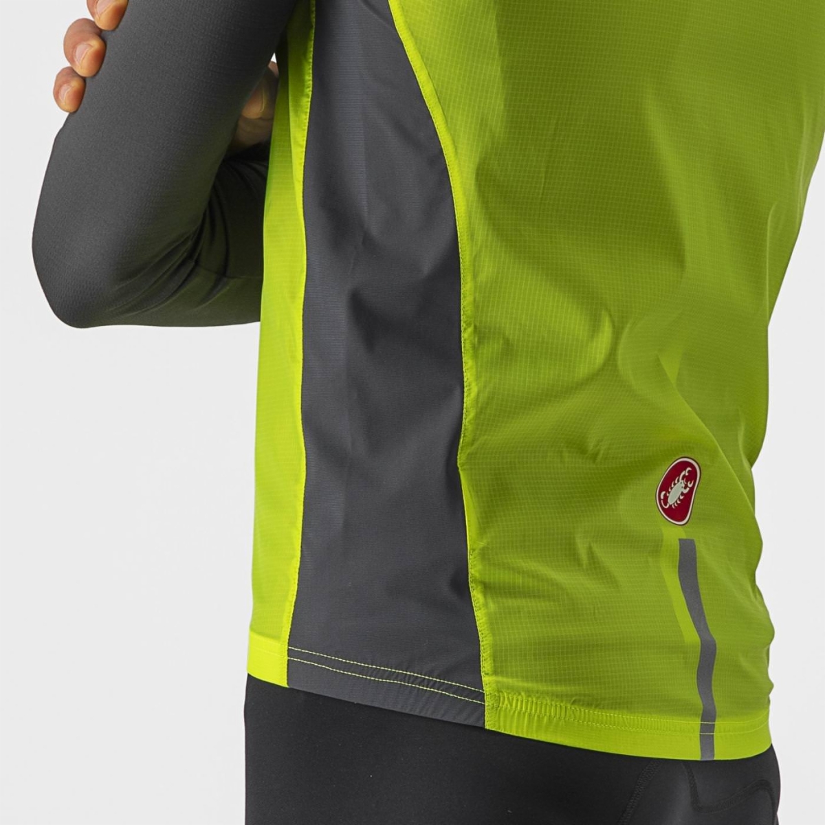 Castelli Squadra Stretch Vest Electric Lime