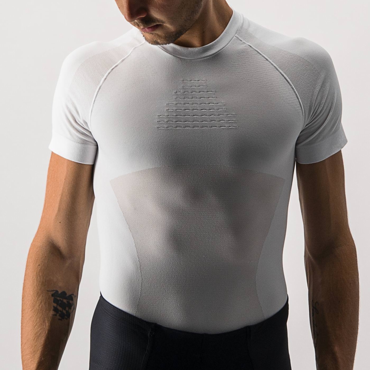Castelli Core Seamless SS Baselayer White