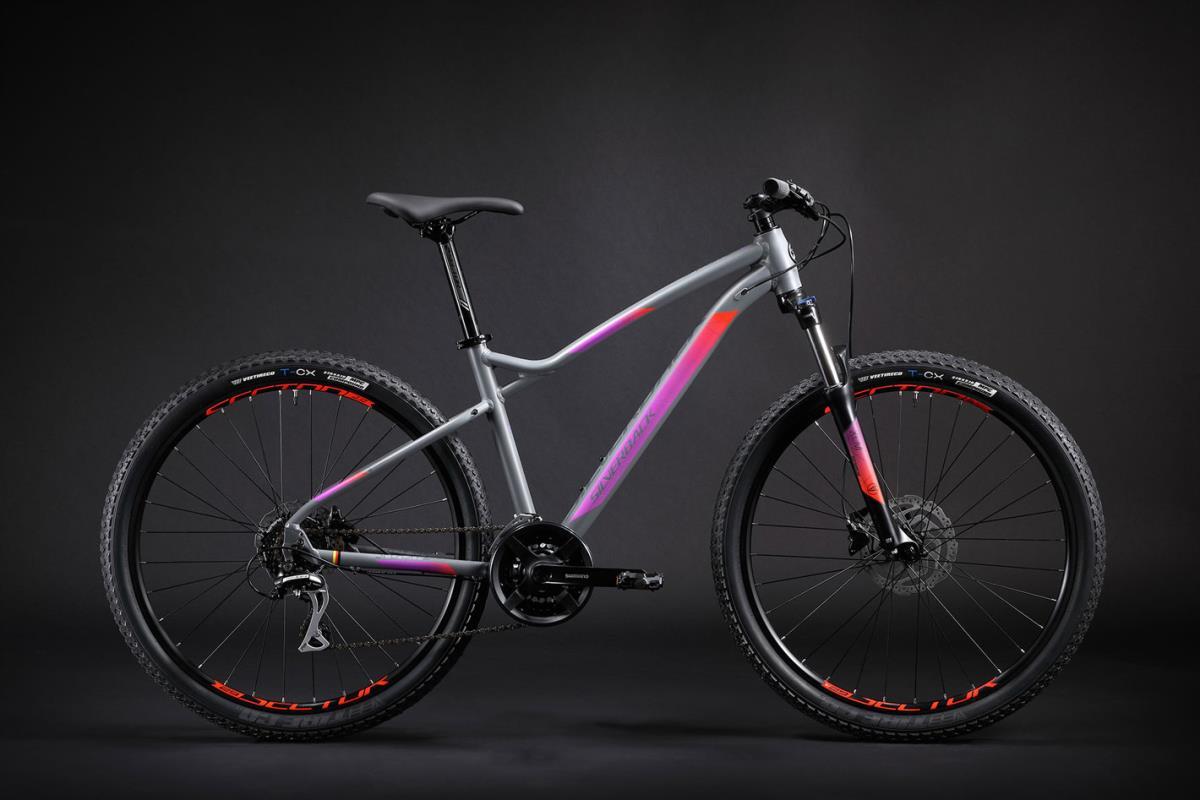 2020 Silverback Ladies' Splash 2 SLD 27.5" Bike Grey/Purple/Red