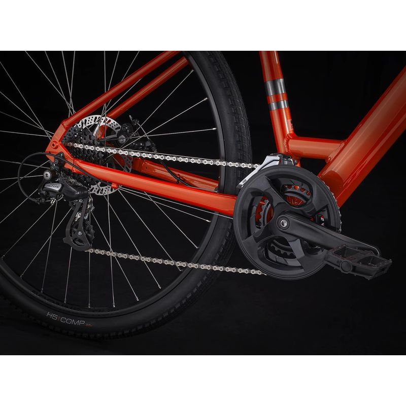Trek Verve 1 Lowstep Hybrid Bike Lava
