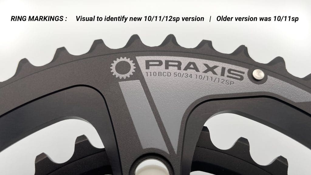 Praxis 110 BCD Buzz Chainring Set (10/11/12sp)