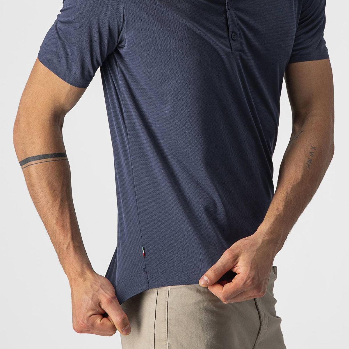 Castelli Tech 2 Polo Savile Blue