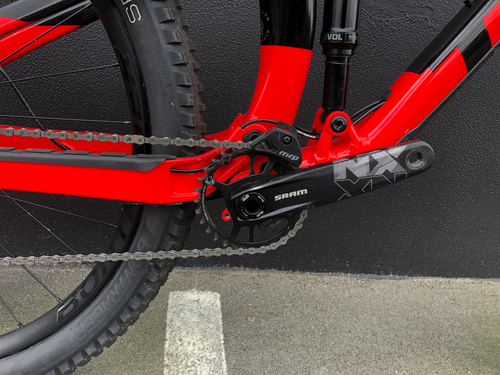 Ex-Demo Trek Fuel EX 7 MTB Black/Red