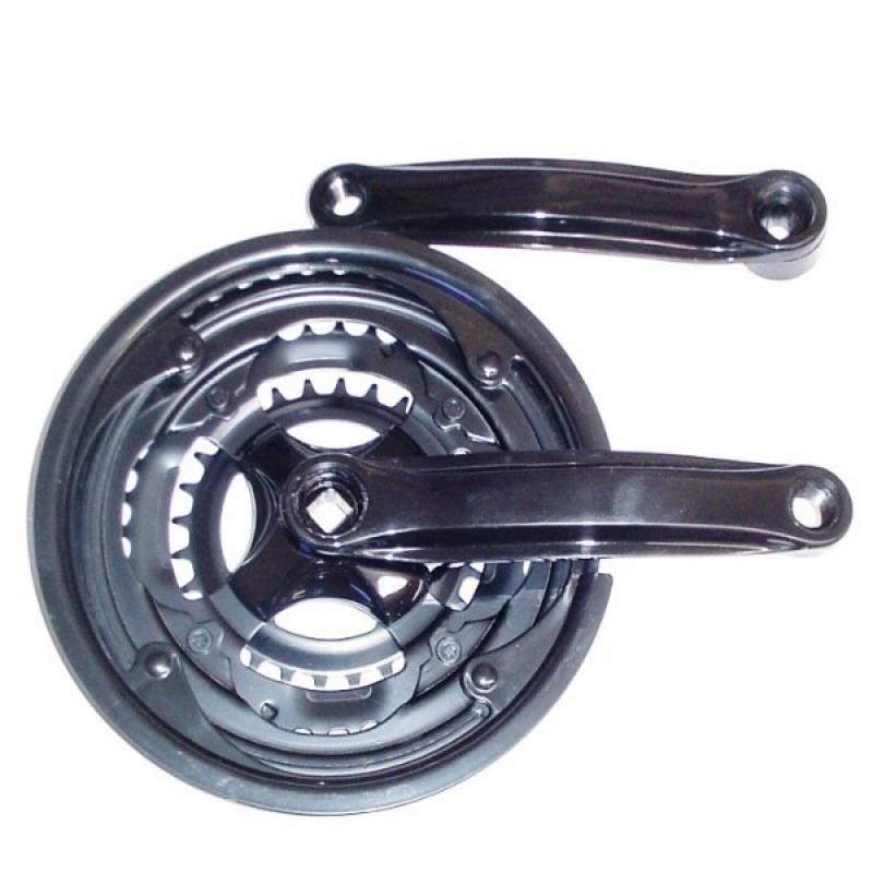 Triple Steel Crank Set - Steel - 170 x 28 / 34