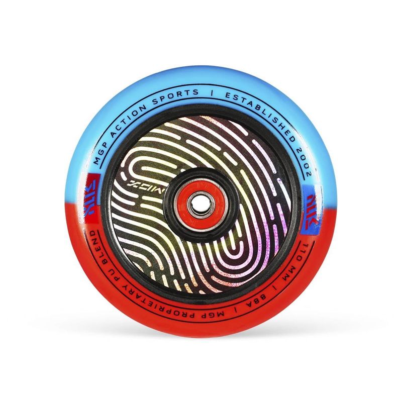 MGP MGX Shredder 110mm Scooter Wheel Red / Blue