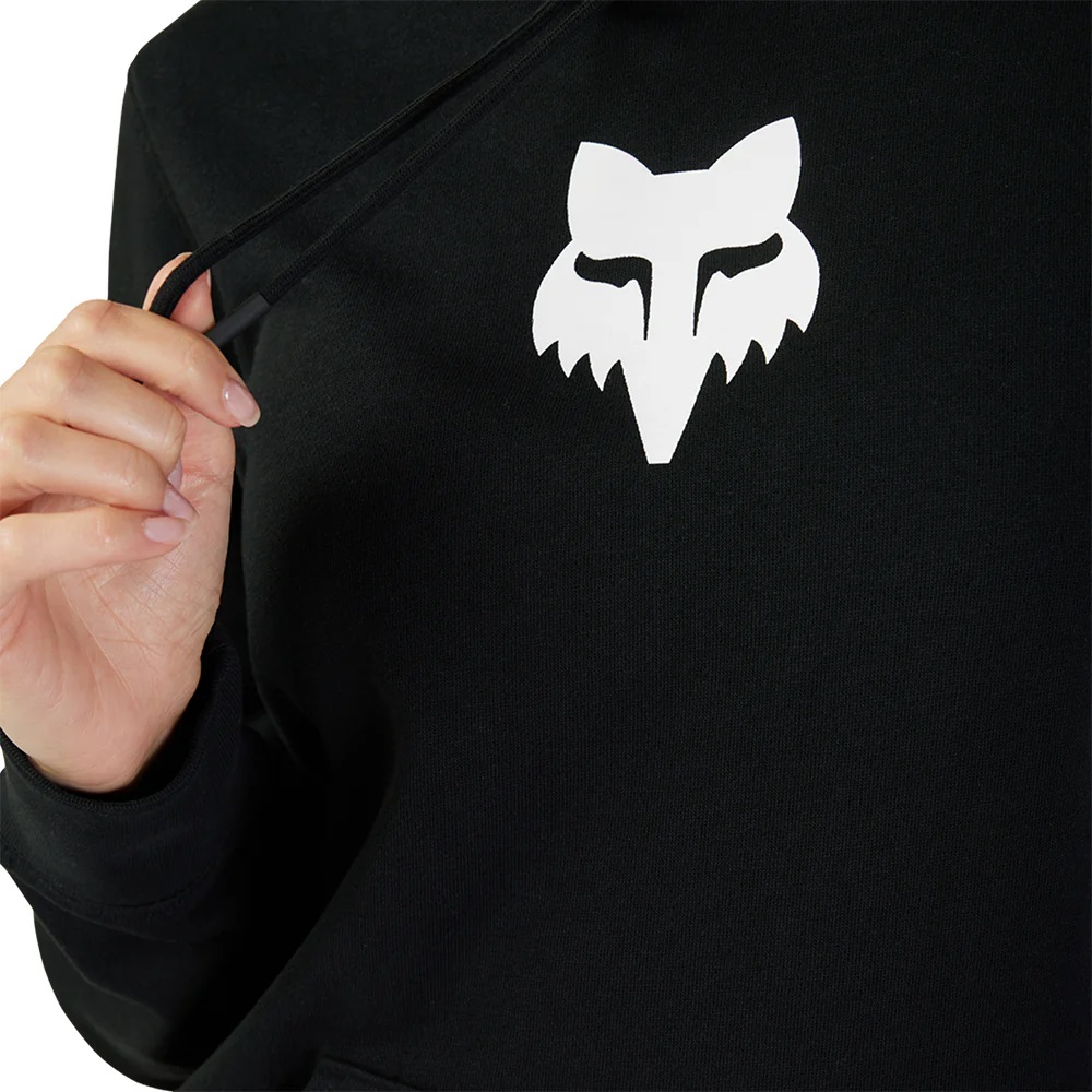 Fox Women's Fox Head Fleece Pullover Hoody Black