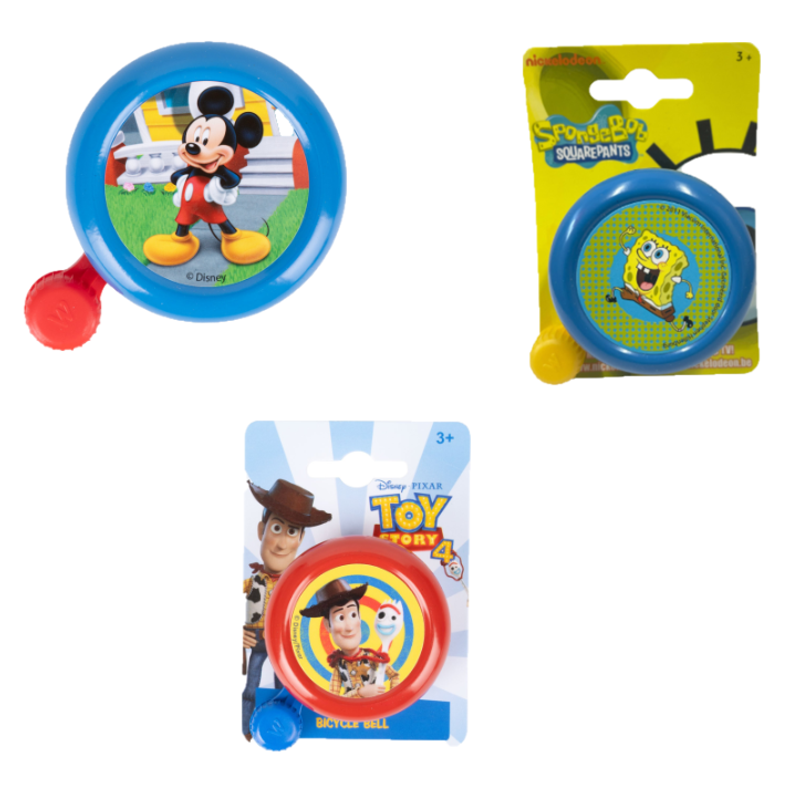 Oxford Cartoon Bell - Mickey Mouse/SpongeBob/Toy Story