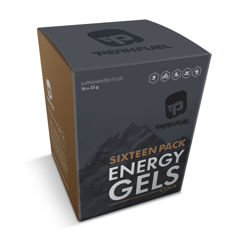 Peak Fuel Energy Gel Cola W/30mg Caffeine - (Box 16)