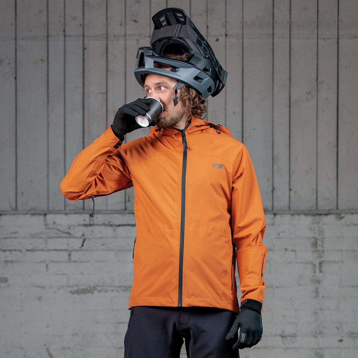 iXS Carve All-Weather Jacket Burnt Orange
