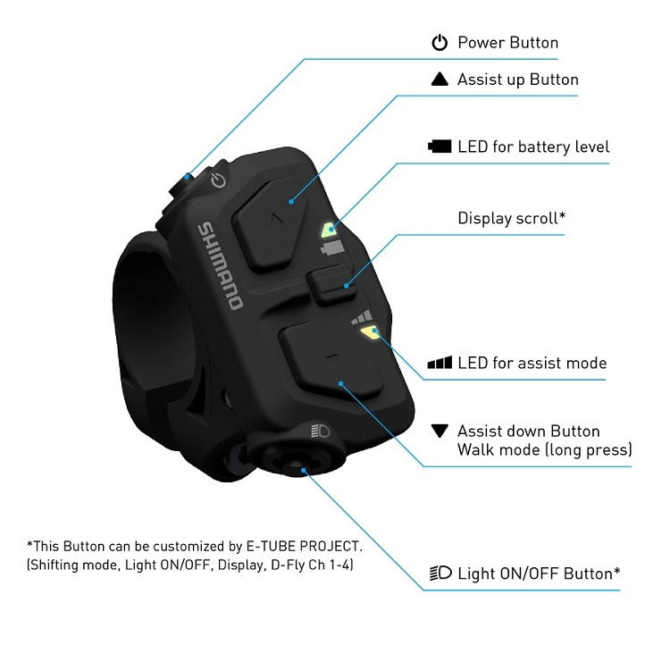Shimano STEPS EN600 Switch Units