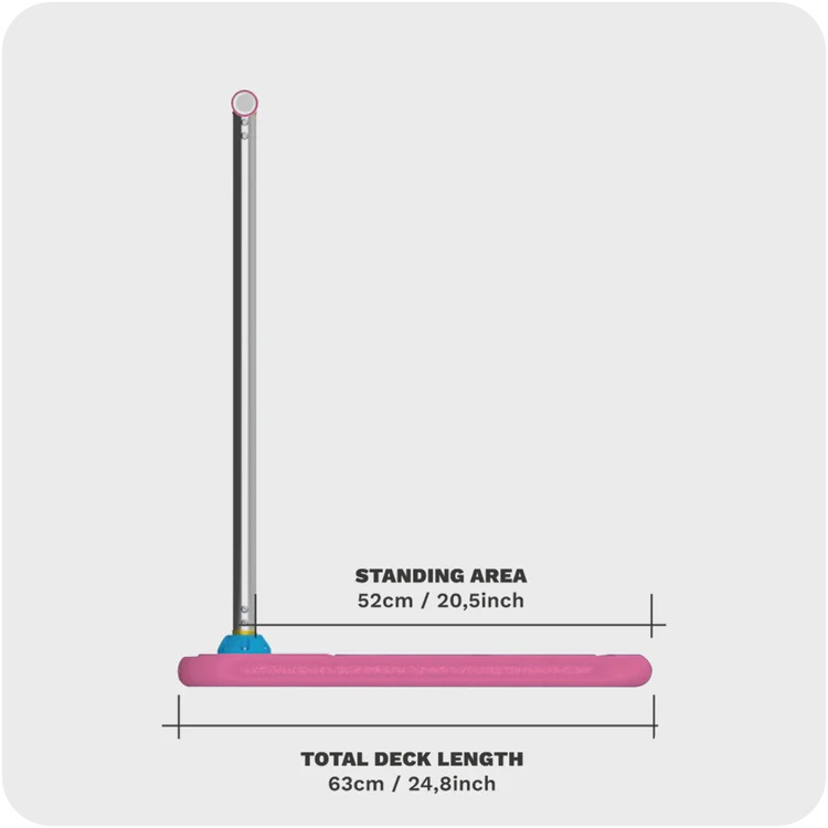 INDO Pro Trampoline Trick Scooter Pink