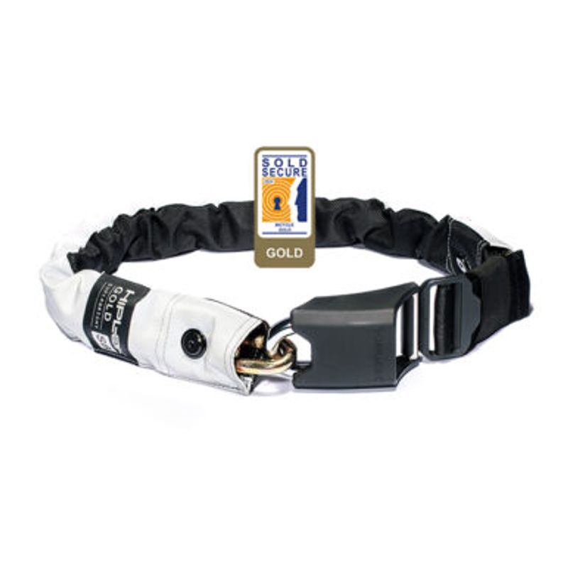 Hiplok Gold Wearable Chain Lock 12mm