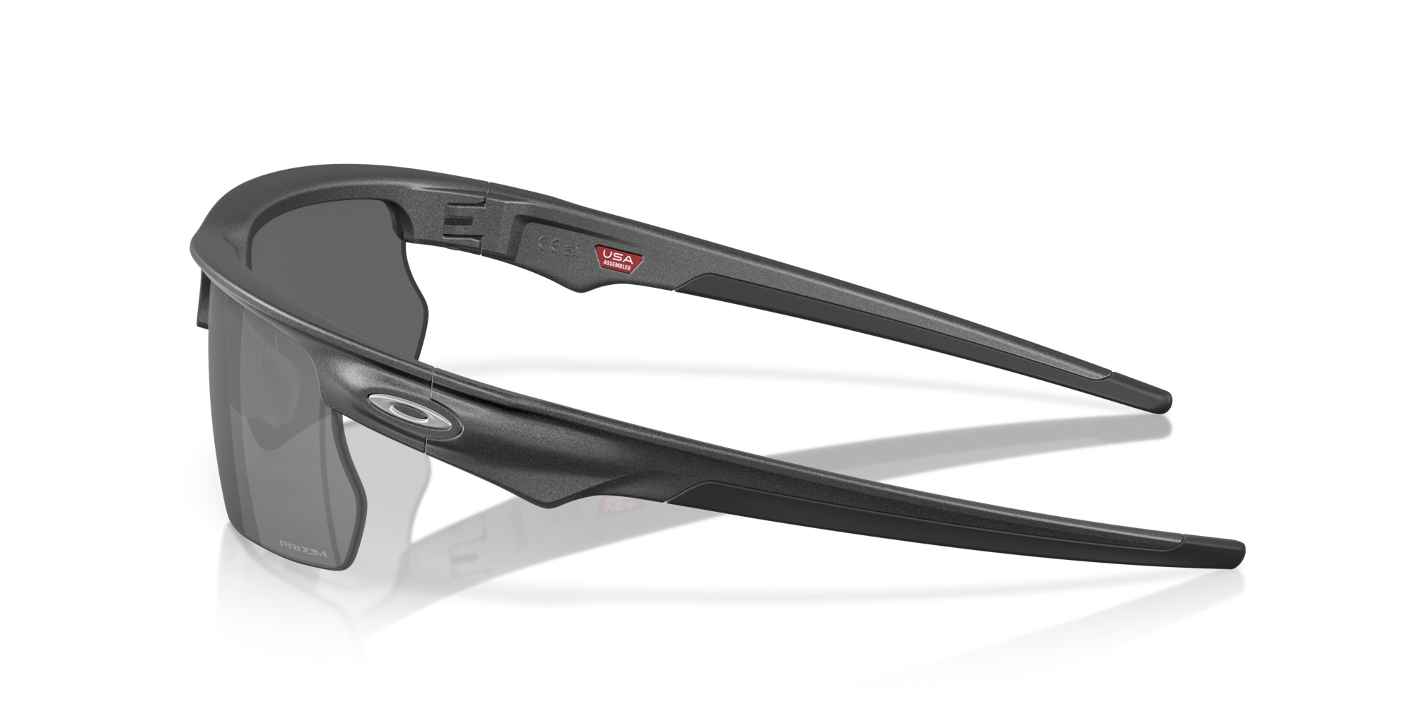 Oakley BiSphaera Sunglasses - Steel / Prizm Black Lens