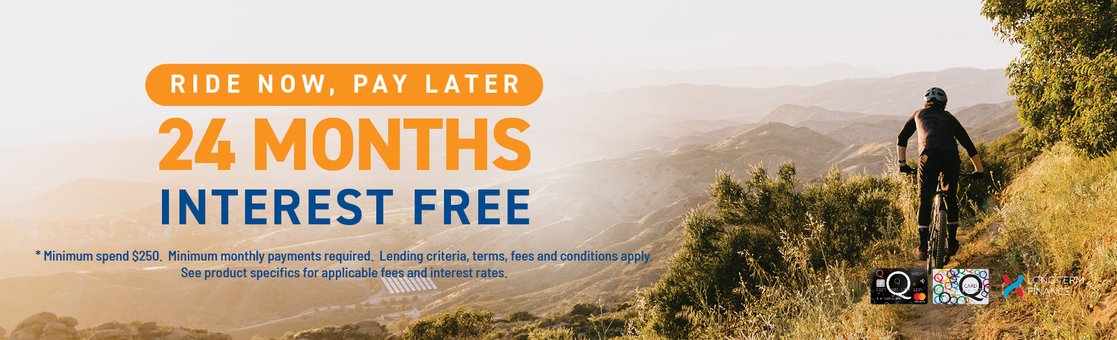 Interest Free Finance | Evo Cycles